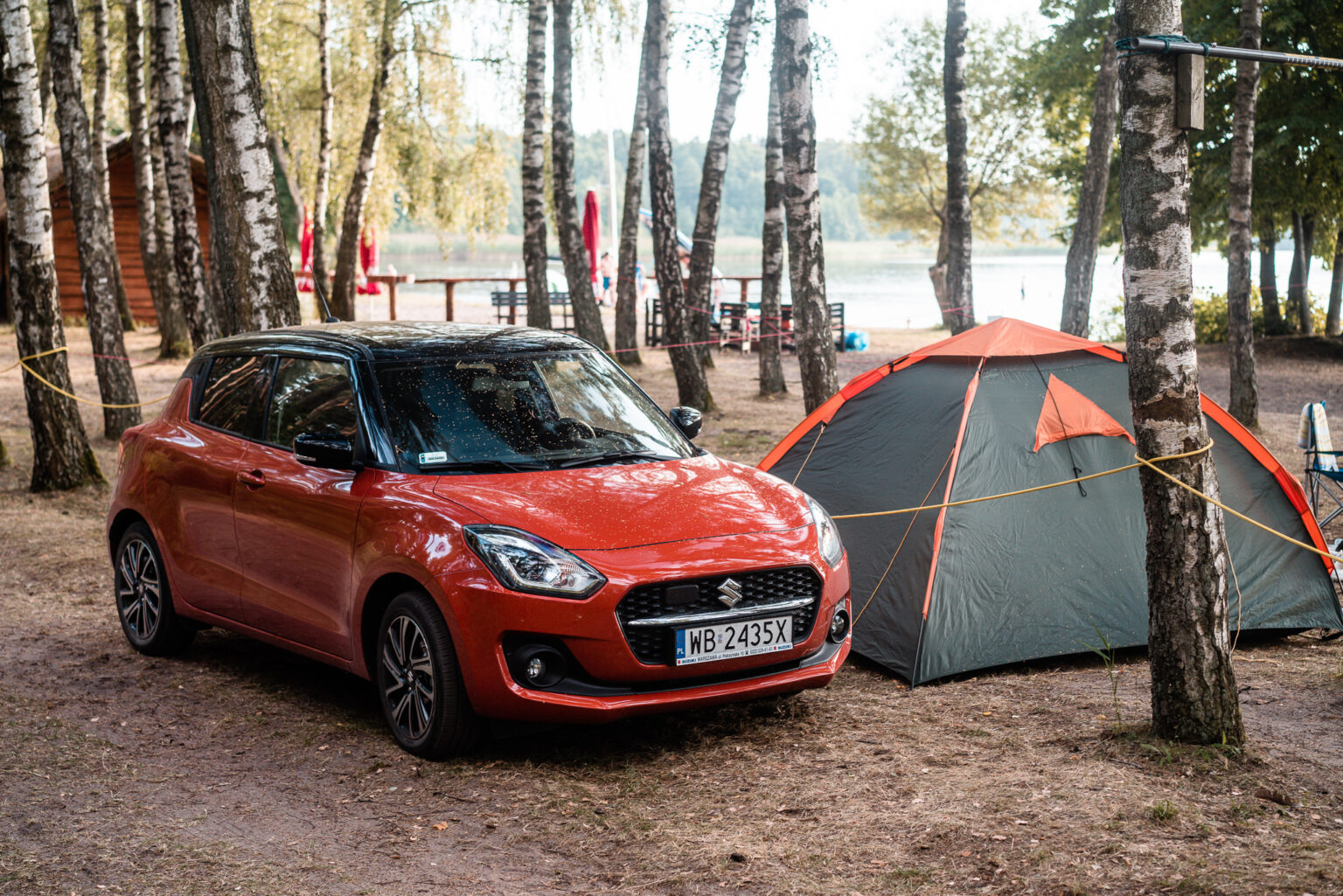 Test. Suzuki Swift w trasie pod namiot. Segment B w podróży